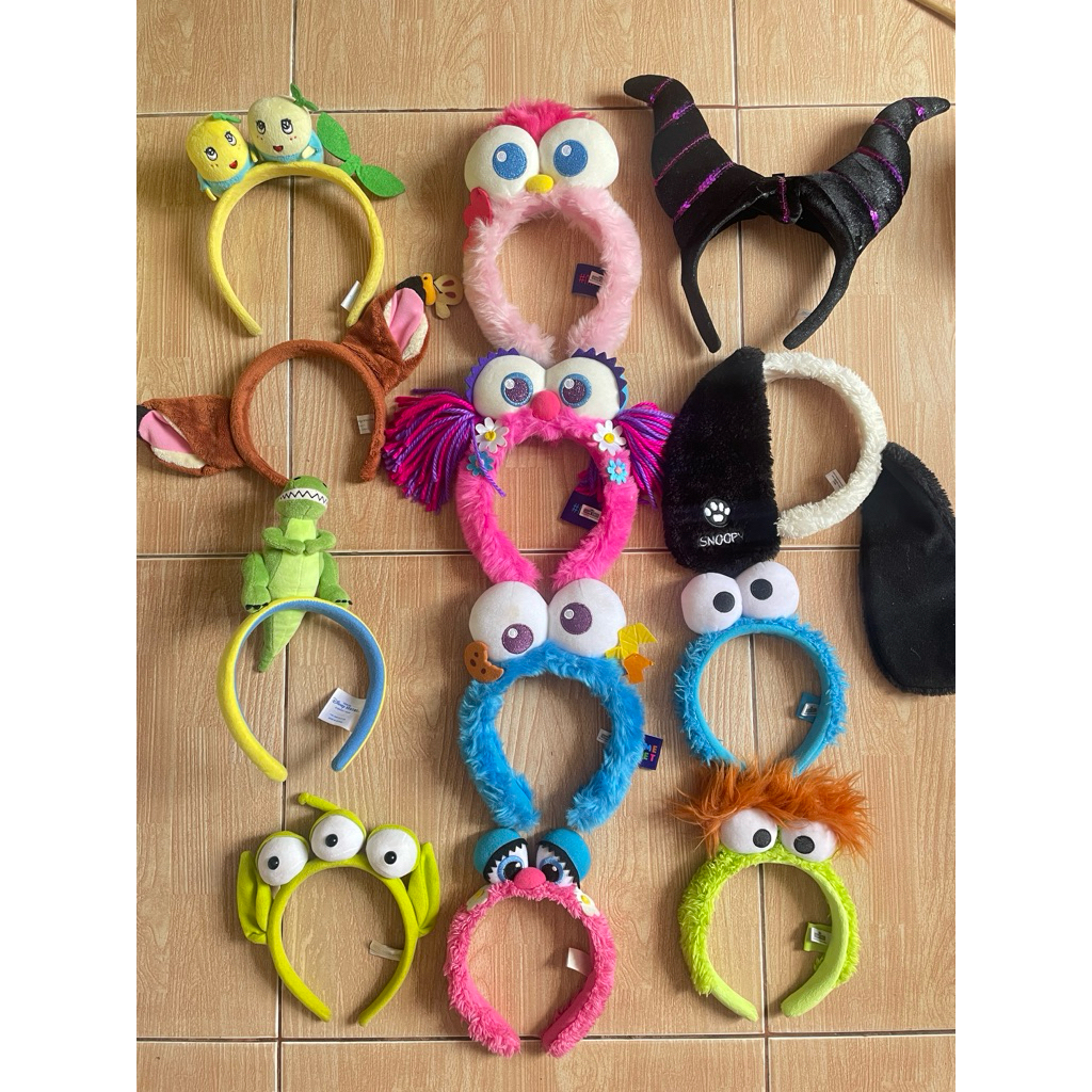 Jual bando headband sesame street universal studio japan tokyo disney ...