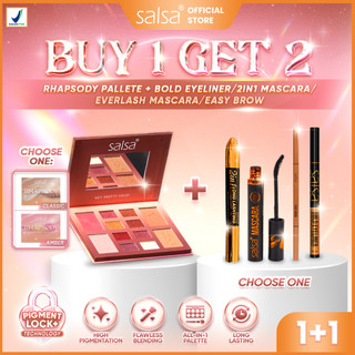 Jual [BUY 1 GET 2] SALSA Compact Makeup Set - Rhapsody Face Pro Palette ...