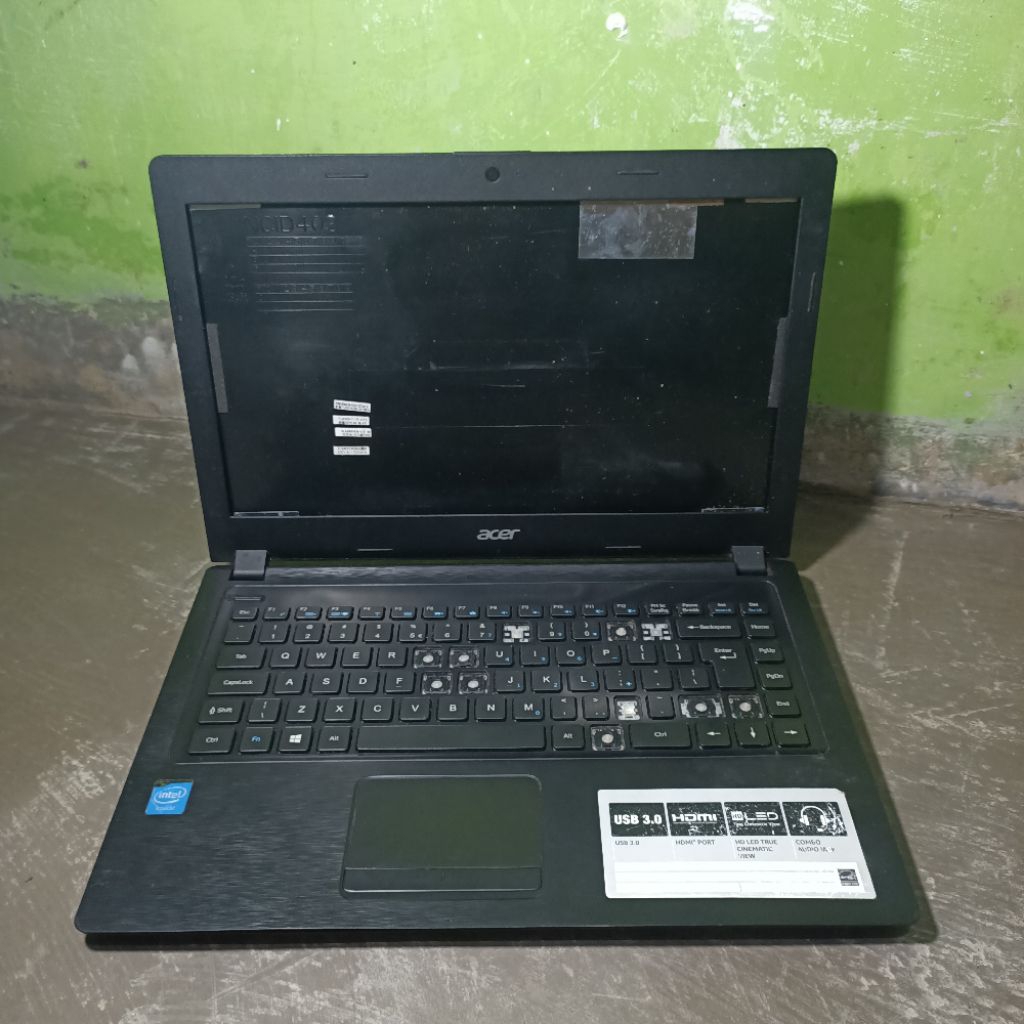Jual Kesing Case Casing Original Laptop Acer Aspire one 14 Z1401 ...