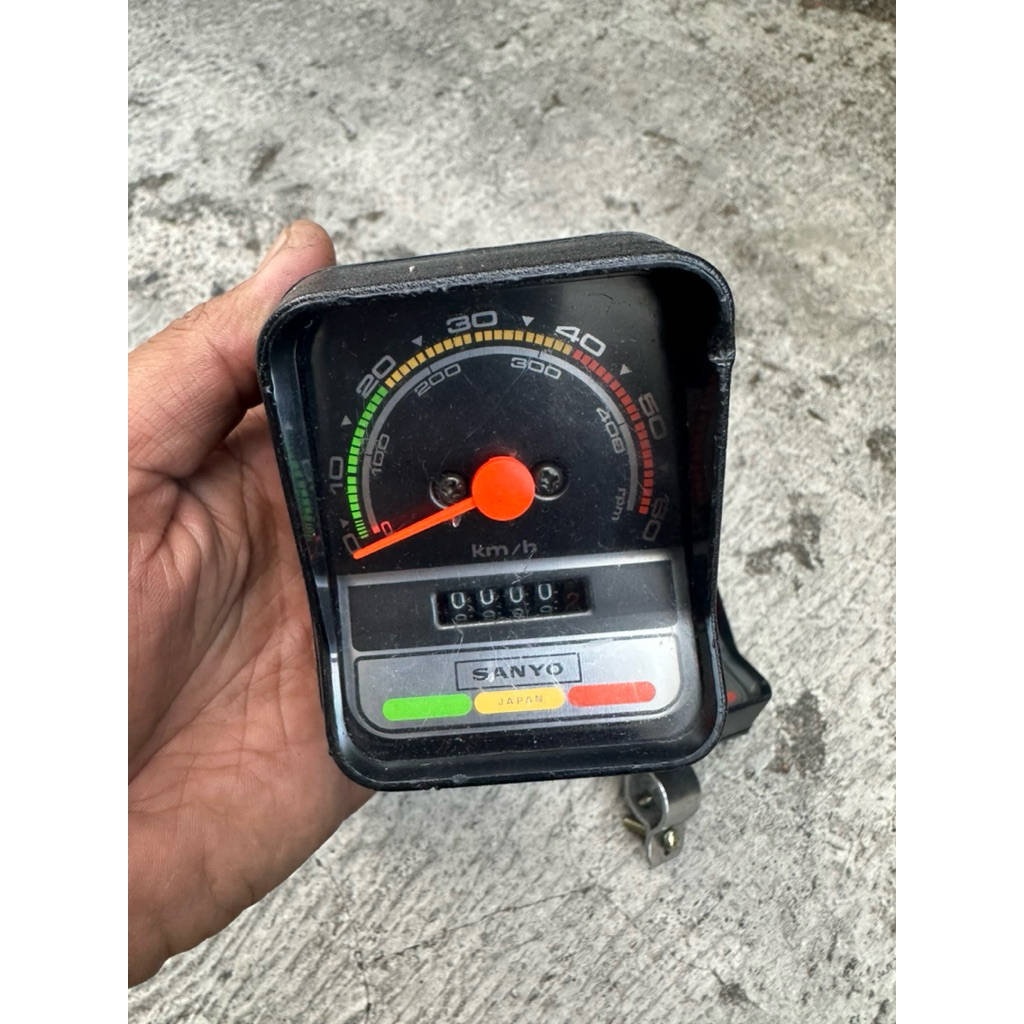 Jual SPIDOMETER SANYO SEPEDA BALAP ROBOT LOWRIDER TANPA KABEL DAN GEAR ...