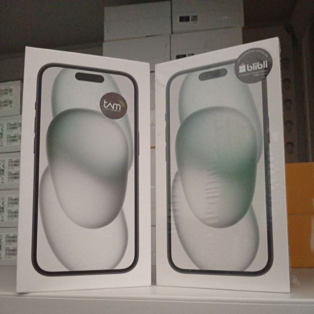 Jual handphone ip phone 15 128 garansi resmi | Shopee Indonesia