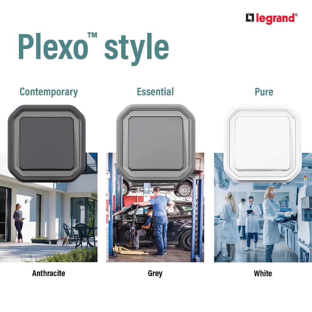 Jual Legrand New PLEXO Stop Kontak Outbow Socket Outlet Anti Air IP55 ...