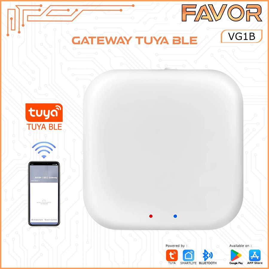 Jual FAVOR VG1B - Tuya Smart Bluetooth Gateway Hub Smart Home ...