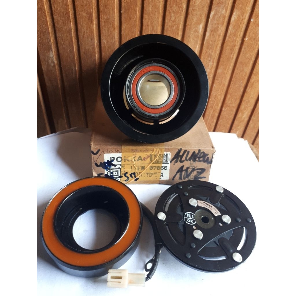 Jual MAGNET CLUTCH/PULLY COMPRESSOR AC MOBIL TOYOTA ALL NEW AVANZA 1. ...
