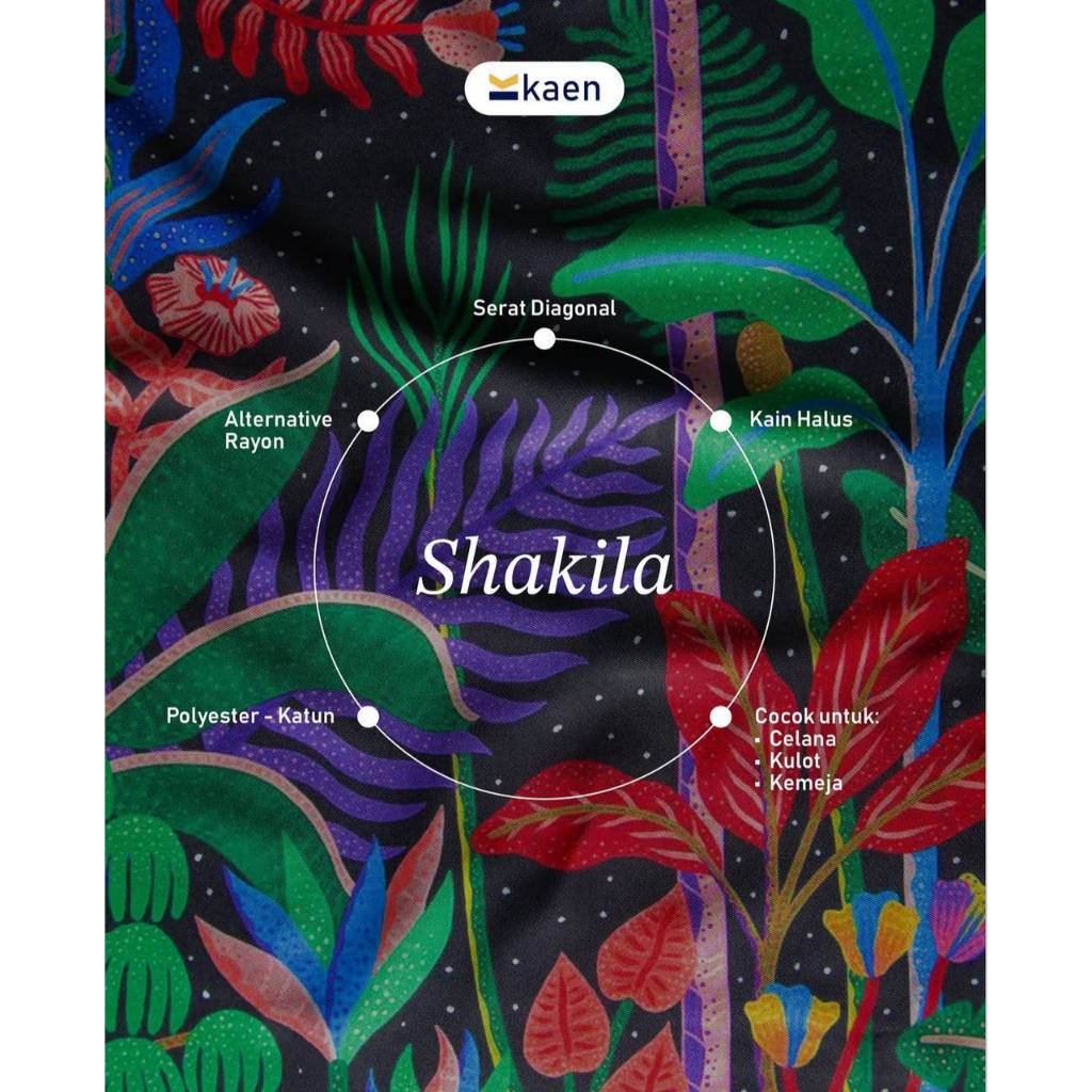 Jual Kain Shakila Putih / Kain Sublim / Kain Sublime / Kain Printing (L ...
