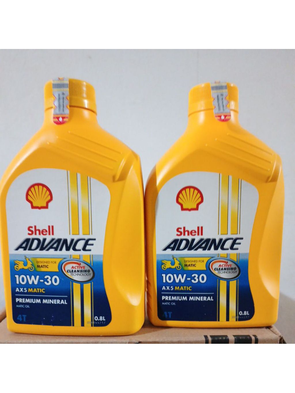 Jual Oli shell ADVANCE AX5 MATIC 800ml 10w30 | Shopee Indonesia