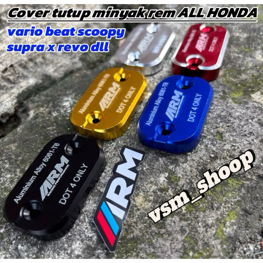 Jual PROMO TUTUP MINYAK REM PNP BEAT-SCOOPY FI-VARIO 110-VARIO 125 ...