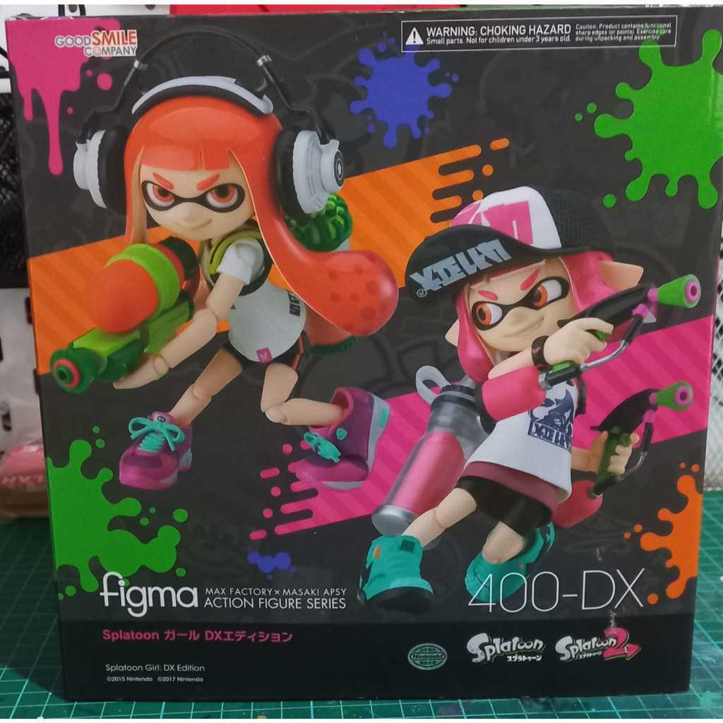 Jual Figma Splatoon girl / inkling girl DX Edition - 400 Action figure ...