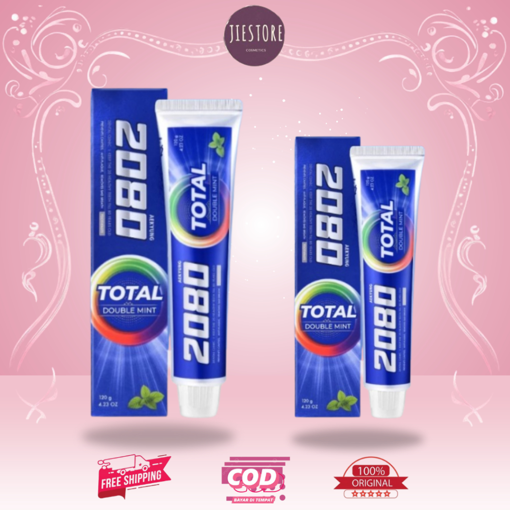 Jual Aekyung 2080 Odol korea Total Double Mint Toothpaste - Odol Korea ...