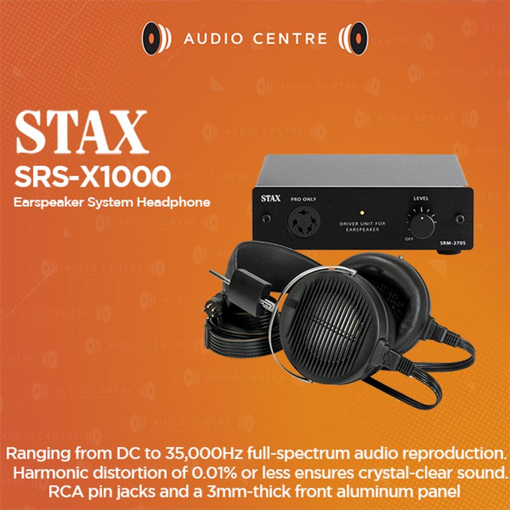 Jual STAX SRS-X1000 SRS X1000 SRSX 1000 Headphone with amplifier SRM ...