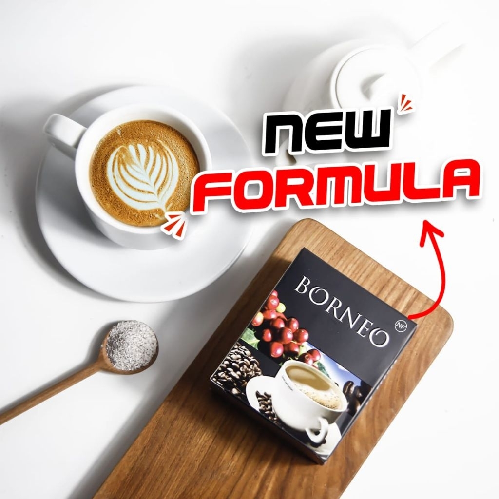 Jual kopi borneo NEW FORMULA kopi stamina kesehatan 1 box | Shopee ...