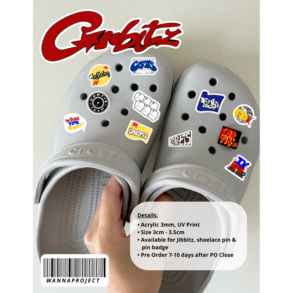 Jual [PRE ORDER] Jibbitz acrylic Cortis kpop keychain crocs | Shopee ...