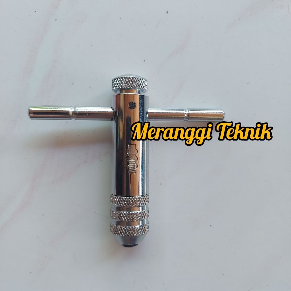 Jual Hand tap T stang ratchet rachet tap wrench M3-M8 M5-M12 gagang ...