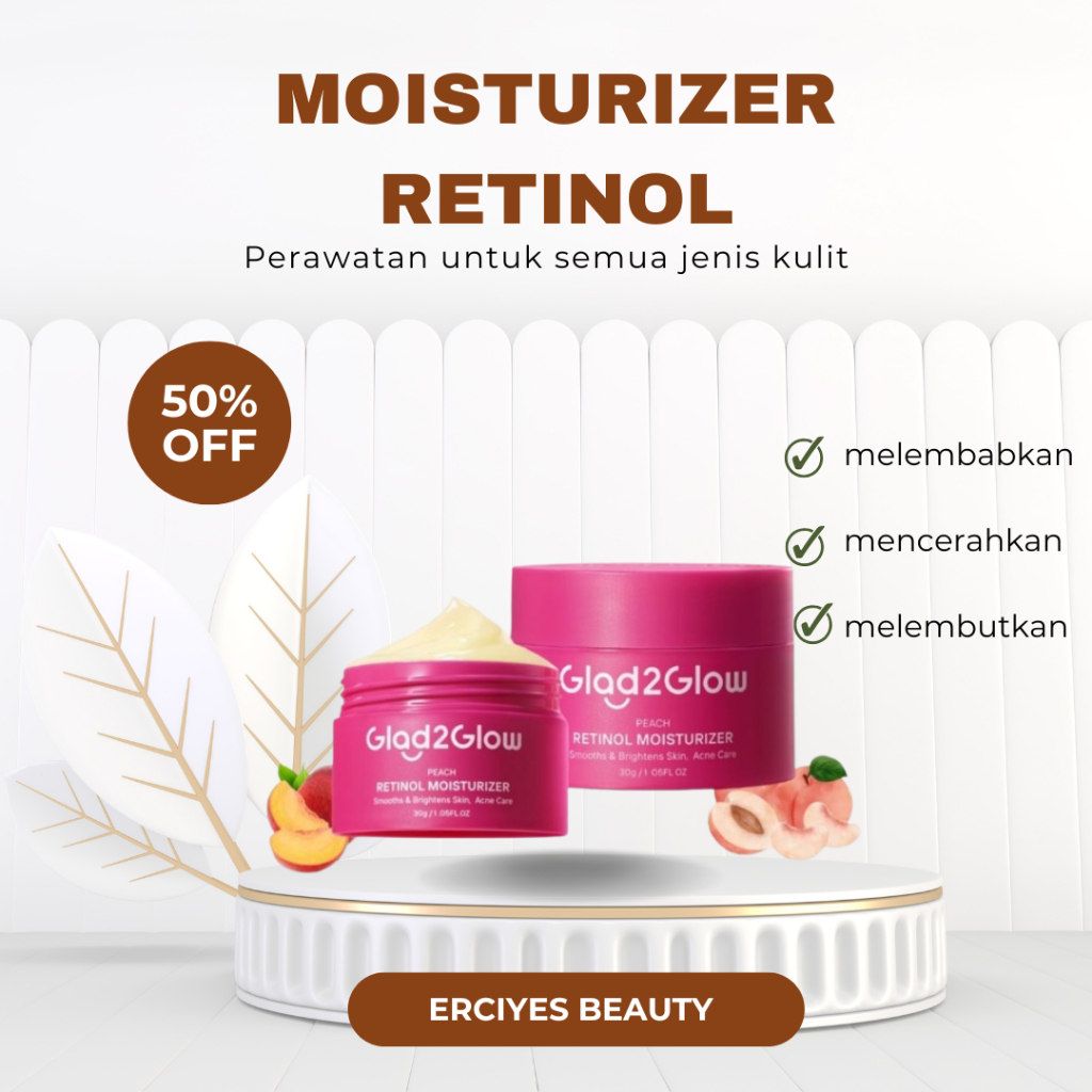 Jual G2G MOISTURIZER PEACH RETINOL 30G NEW PACKAGE | Shopee Indonesia