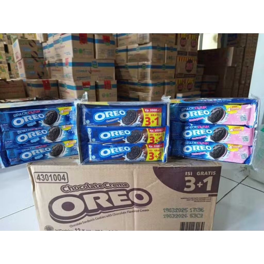 Jual Oreo lup 2000 1 box isi 12 pcs | Shopee Indonesia