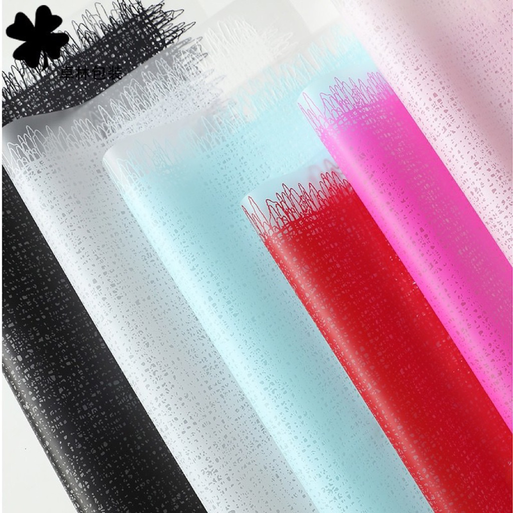 Jual [ 5 LEMBAR ] Kertas Bunga Cellophane Motif List Abstract Bunga ...