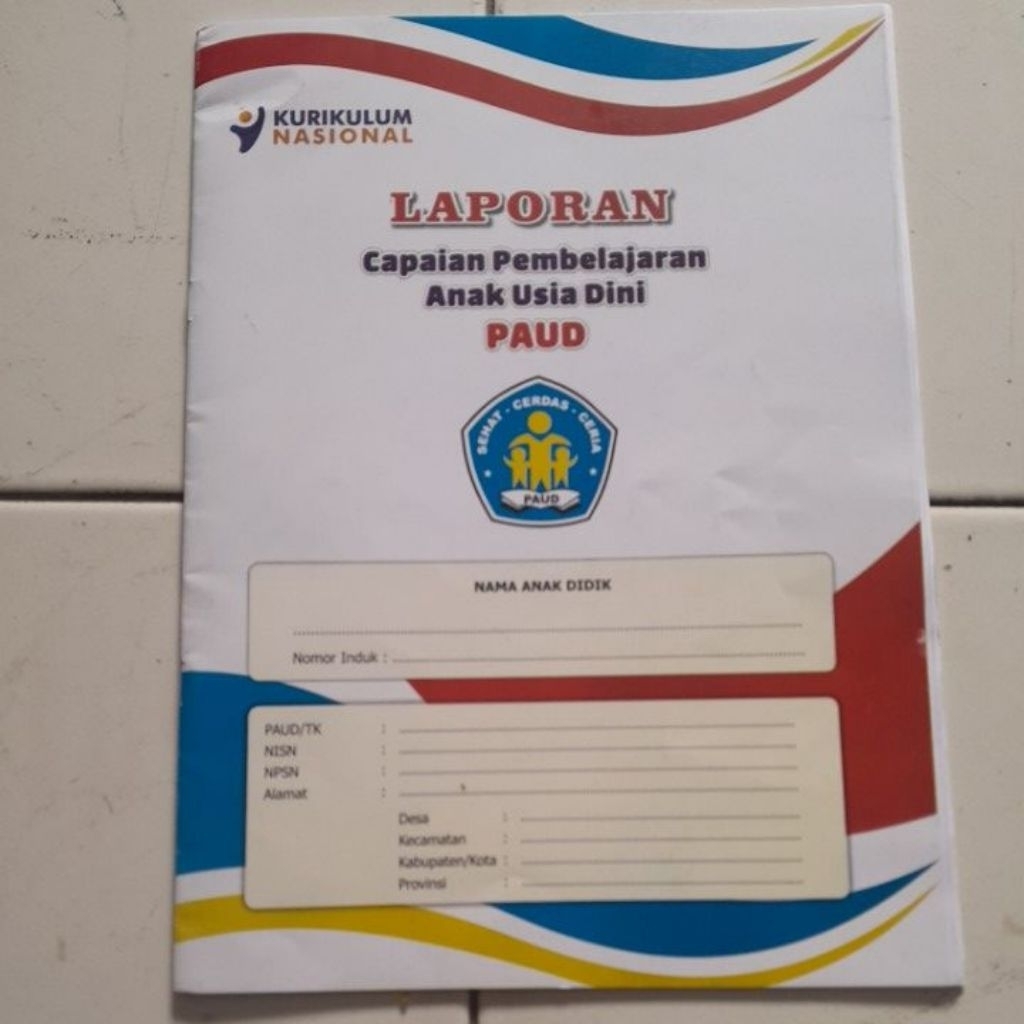 Jual Rapot Paud & Tk | Shopee Indonesia