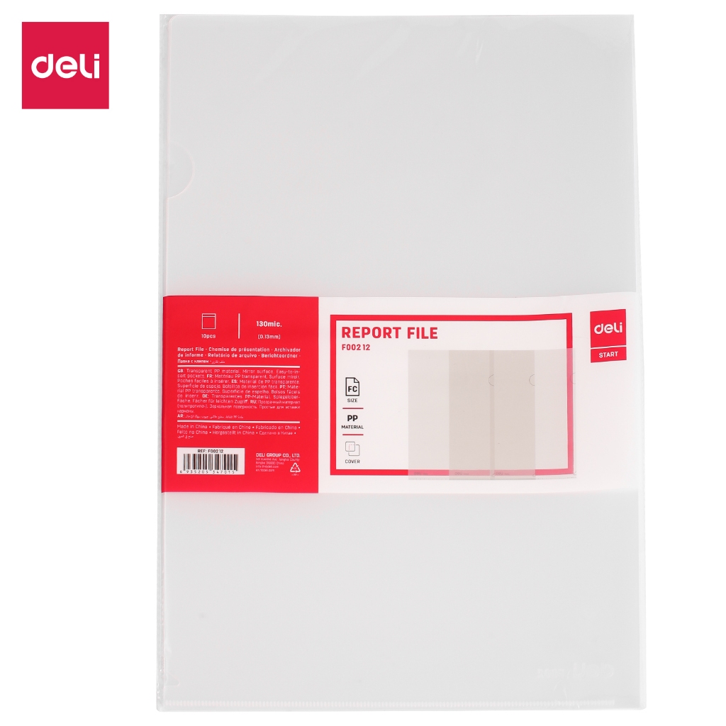 Jual Map L / Report File deli Transparan F4 F00212 | Shopee Indonesia