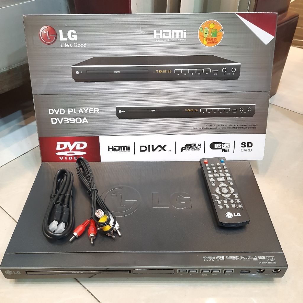 Jual DVD PLAYER LG DV390A / PLAYER DVD, VCD, CD, USB MP3,MP4 | Shopee ...