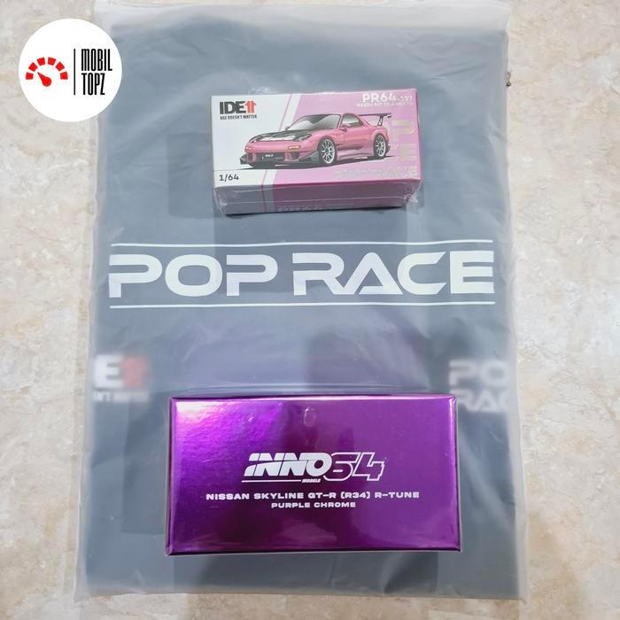 Jual Inno64 Nissan Skyline GTR R34 Poprace Pop Race Mazda RX7 Dinner IDE set | Shopee Indonesia