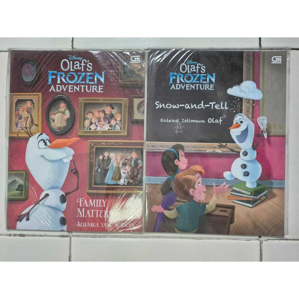 Jual Buku Cerita Anak: Olaf's Frozen Adventure - Family Matters - Snow ...