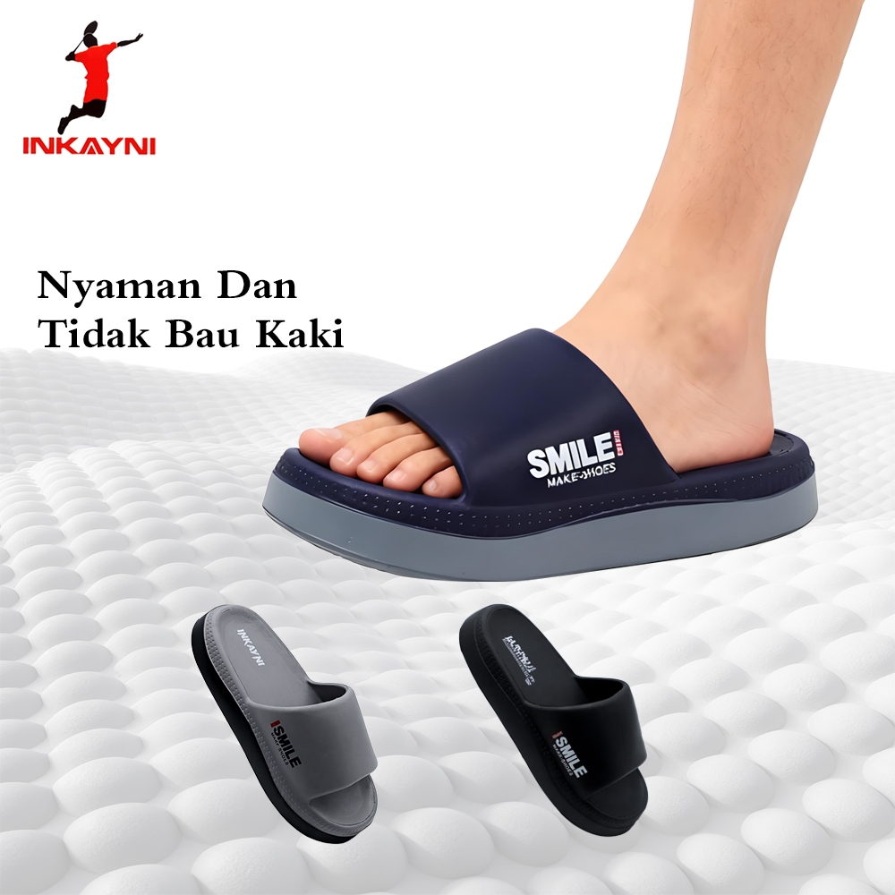 Jual INKAYNI terbaru 2025 Sendal pria rumah Selop Pria Dewasa Anti Slip ...