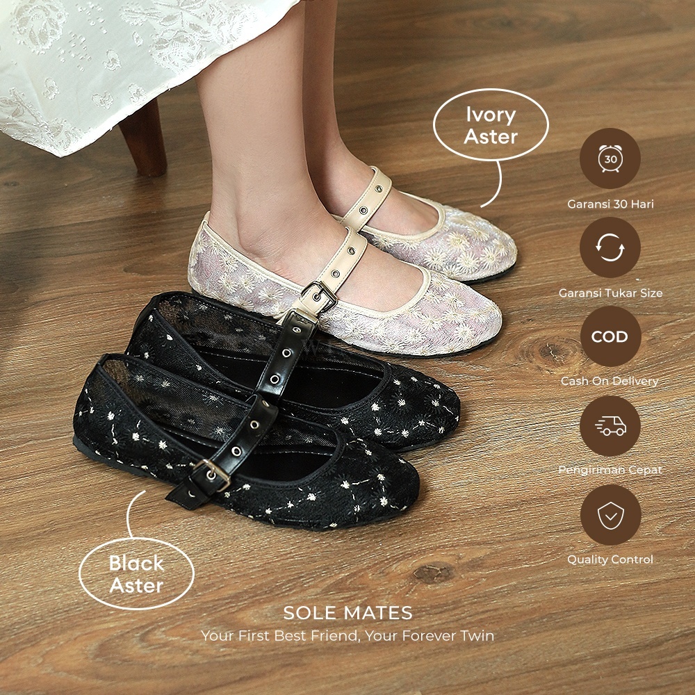 Jual WINOD - Diana Sepatu Flatshoes Ballerina Wanita Slip On | Shopee ...
