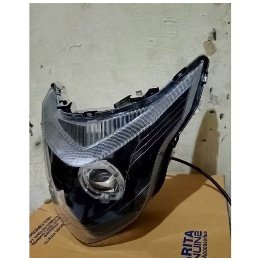 Jual Kedok Reflektor Lampu Depan Beat Pop Custom Biled Ala Ala 2.5 ...