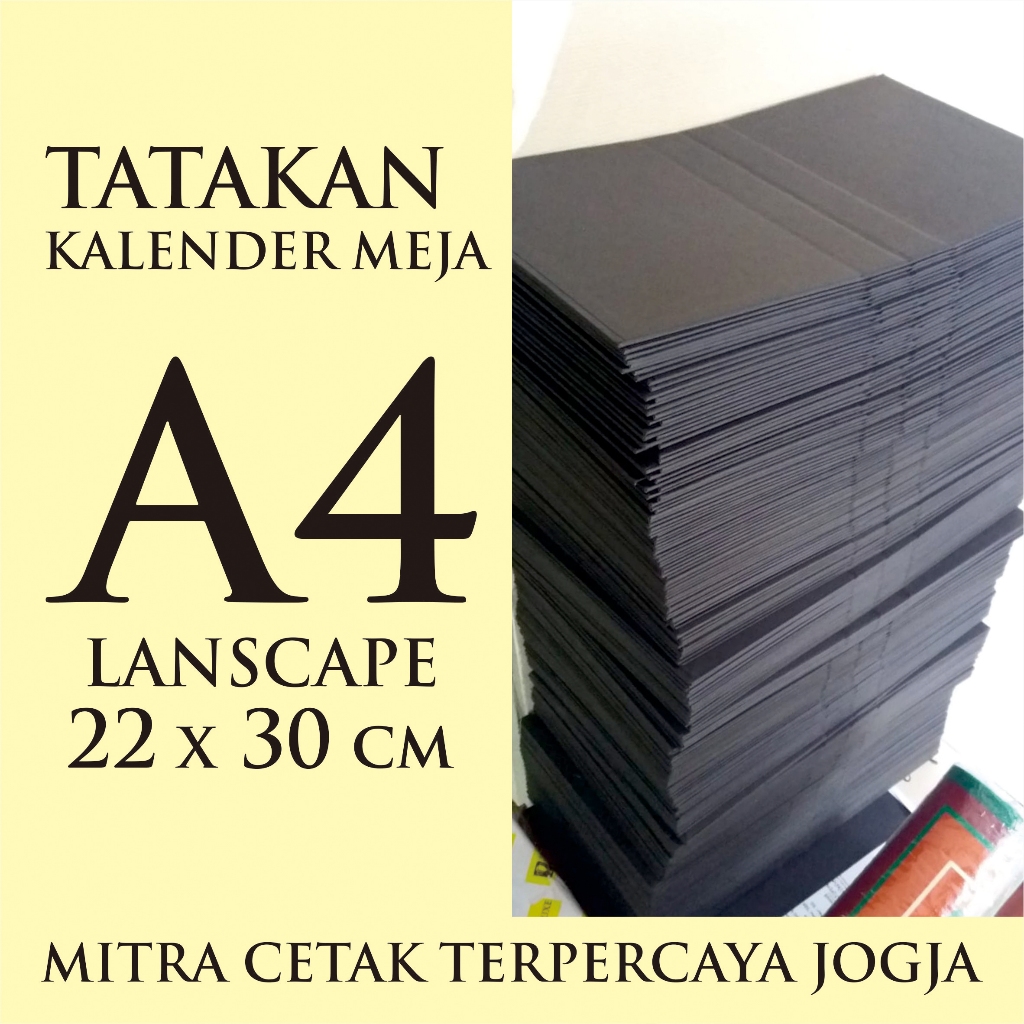 Jual TATAKAN KALENDER MEJA A4 hardcover | STAND KALENDER BESAR ...