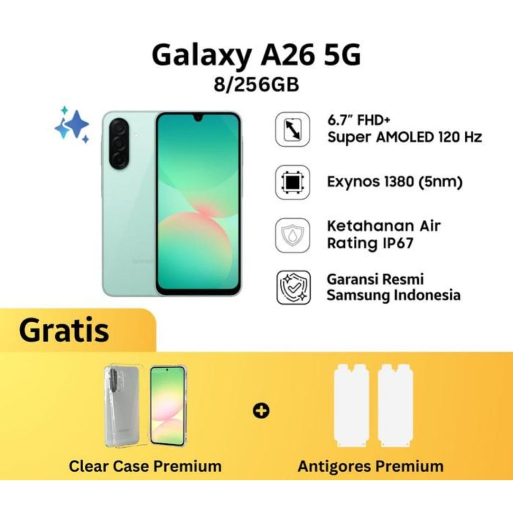 Jual SAMSUNG GALAXY A26 5G 8/256GB | Shopee Indonesia
