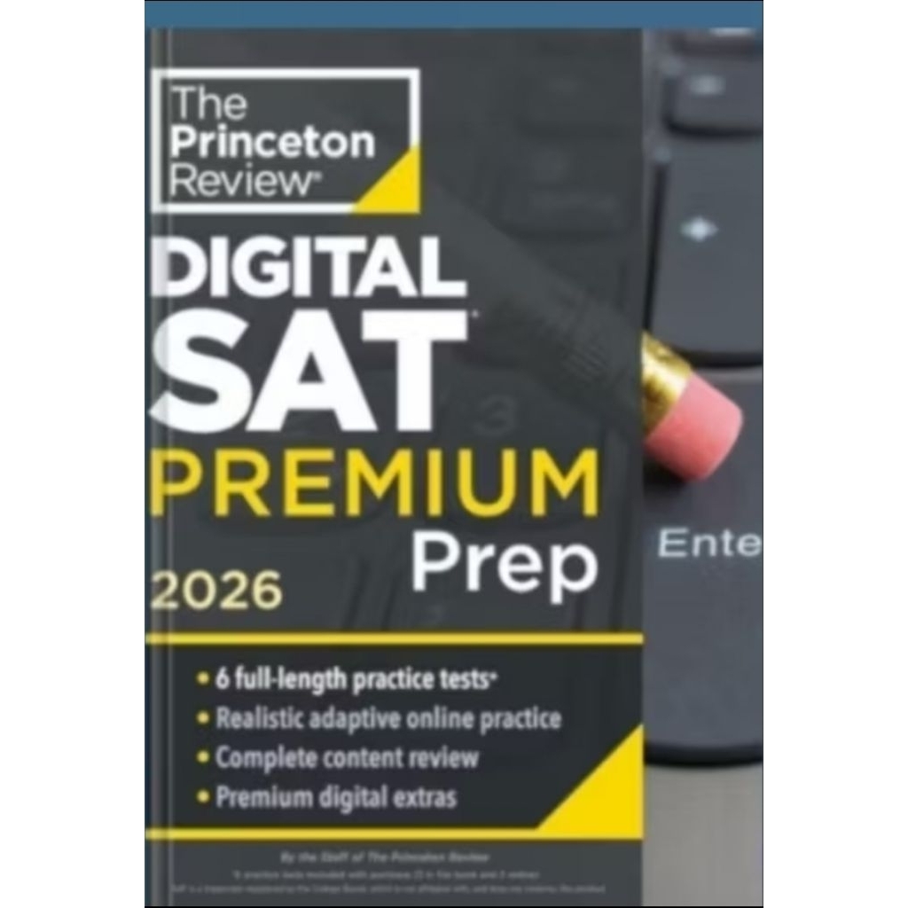 Jual Princeton Review Digital SAT Premium Prep, 2026: 6 Full-Length ...