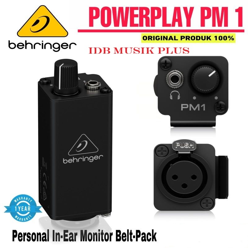 Jual Personal In Ear Monitor Behringer PM1 PM 1 Microphone Original ...
