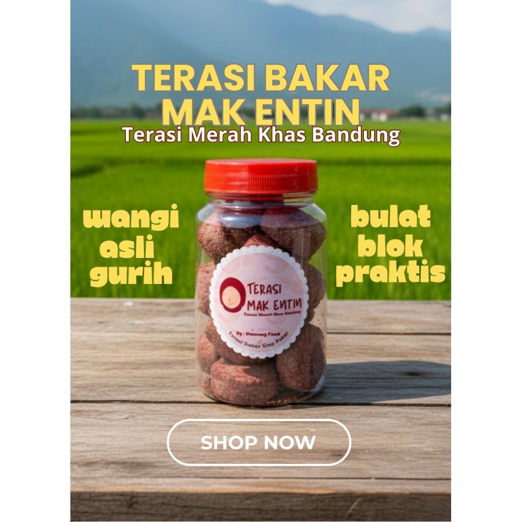 Jual Terasi Merah / Terasi Merah Bakar / Terasi Merah Matang / Terasi ...