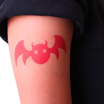 Jual [PRODUK LOKAL] TATO TEMPORER PINK PERONA BAT | ONE PIECE TEMPORARY ...