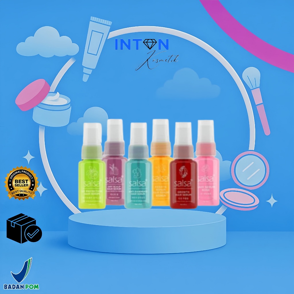 Jual SALSA Hair Serum / Spray Perawatan Rambut Keratin & Growth ...