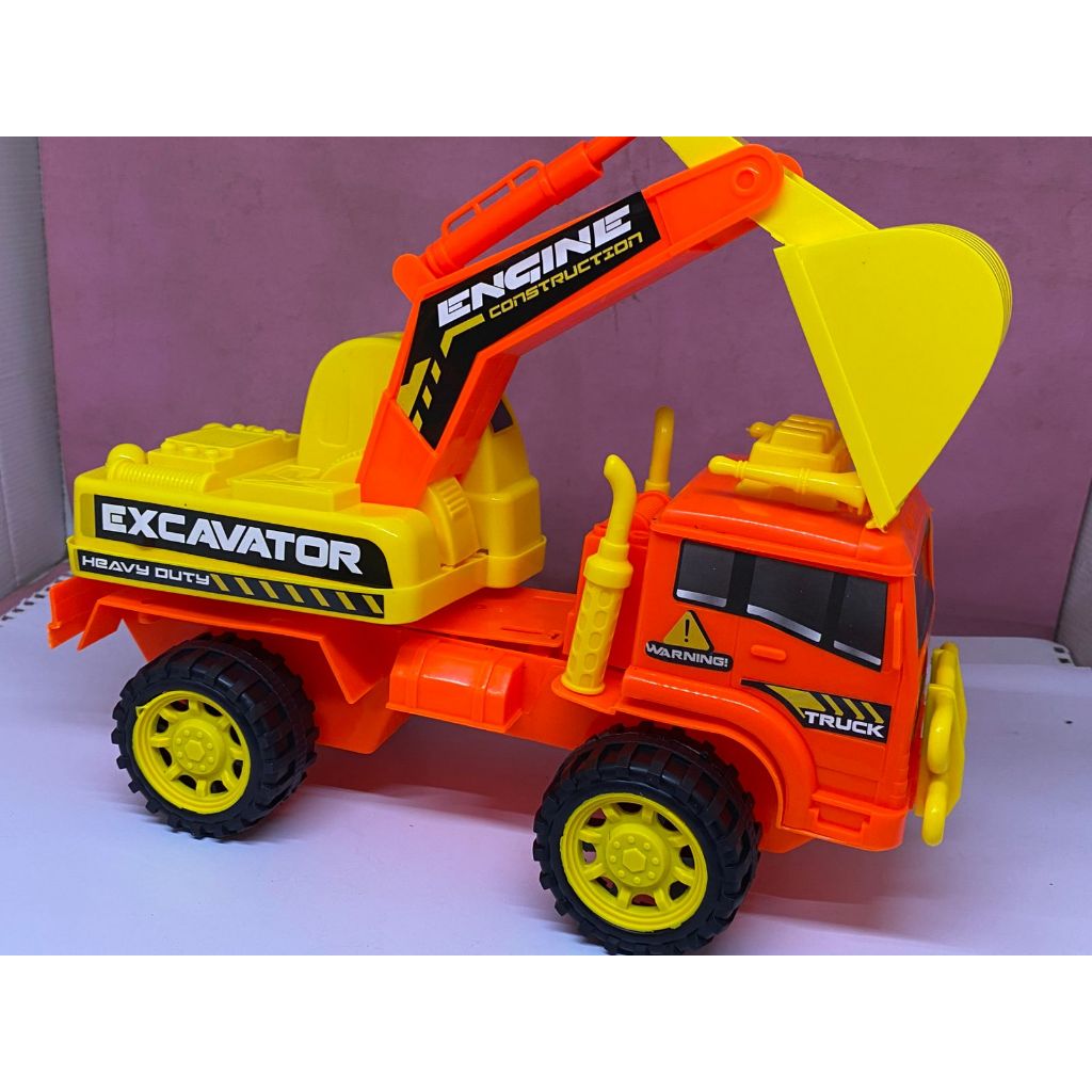 Jual Mainan mobil truk keruk konstruksi excavator kantong AX 01 ...