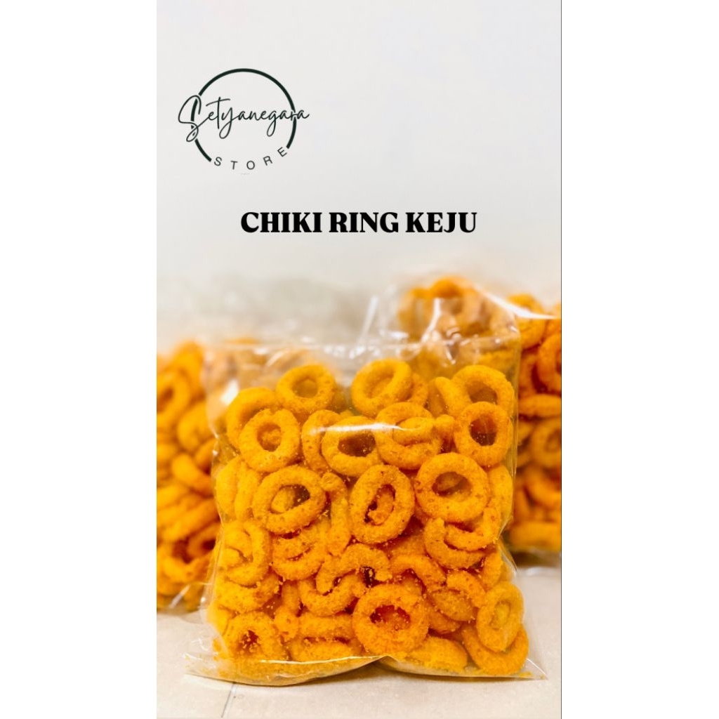 Jual Chiki ring keju / ring keju / ring keju enak/ cemilan / cemilan ...