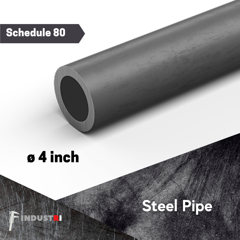Jual Pipa besi sch 80 4 inch x 260mm | Shopee Indonesia