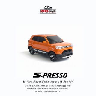 Jual VELONSCALE | Diecast Miniatur 3D Print Suzuki Spresso Skala 1:43 ...