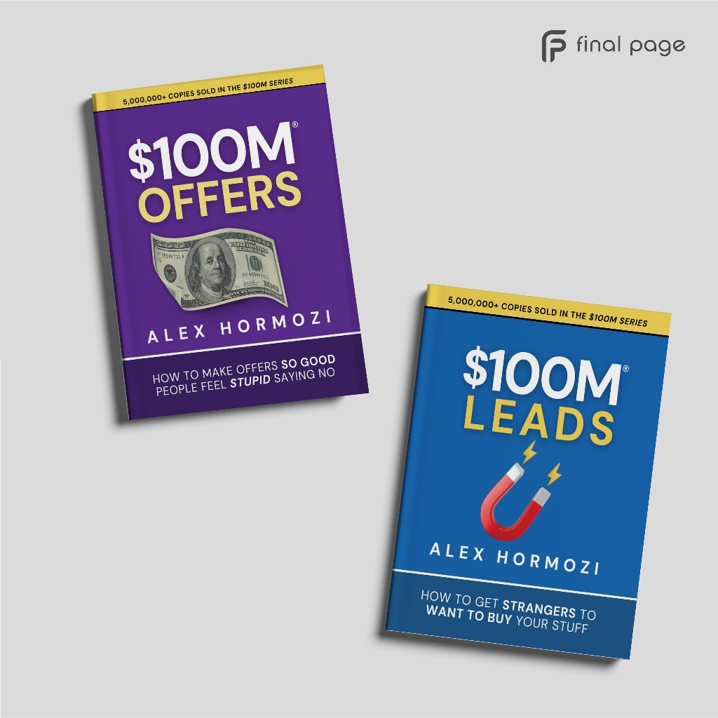 Jual Alex Hormozi Books Series (100m leads, 100m offers) | Shopee Indonesia
