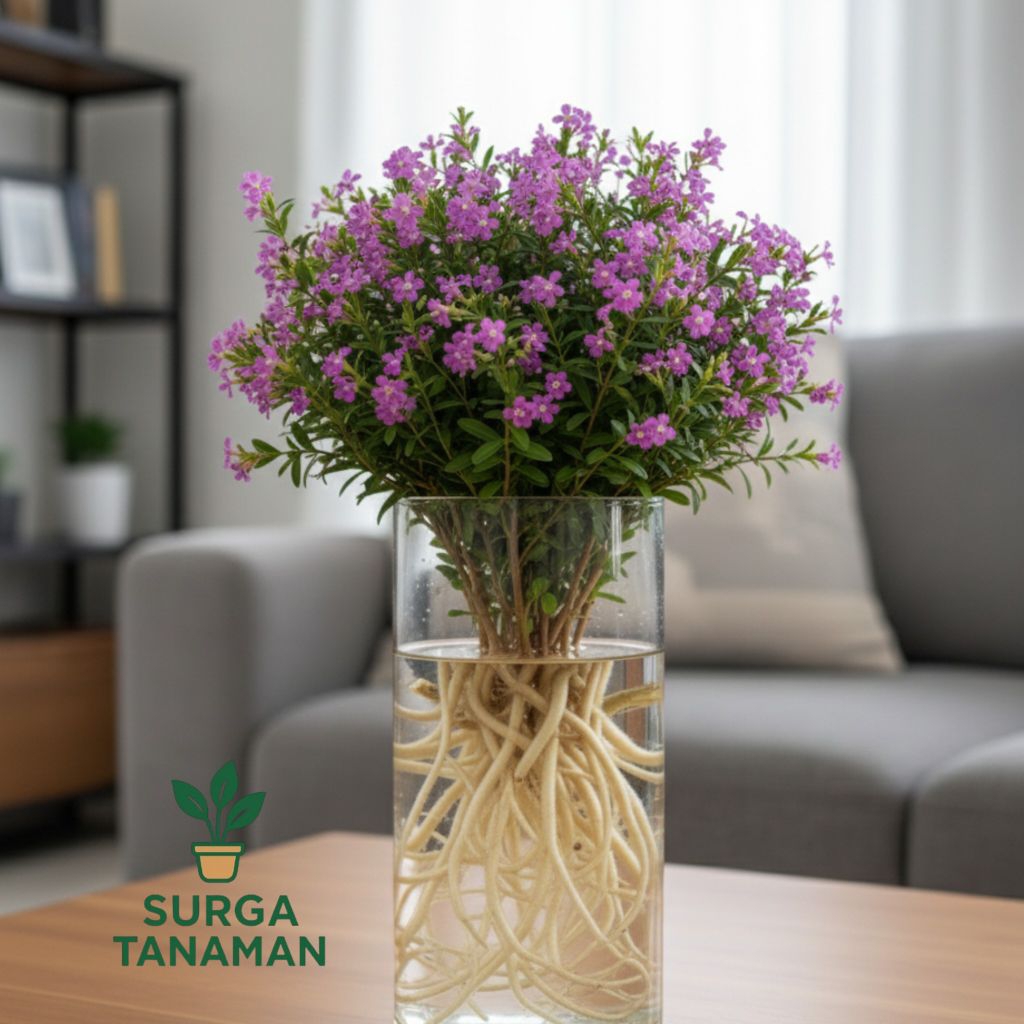 Jual Tanaman media air cuphea hyssopifolia - tanaman hias taiwan beauty ...
