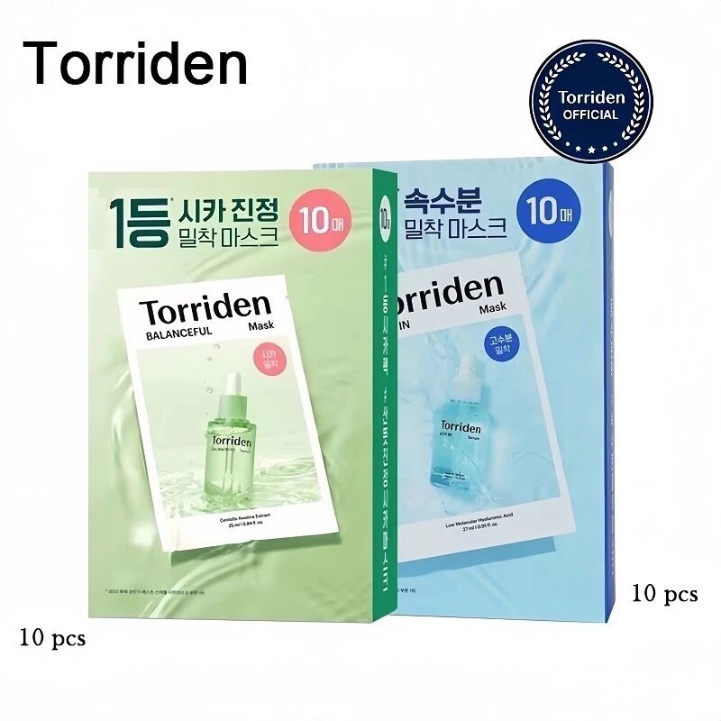Jual Torriden BALANCEFUL Cica Facial Masks DIVE IN Mask Low Molecular ...