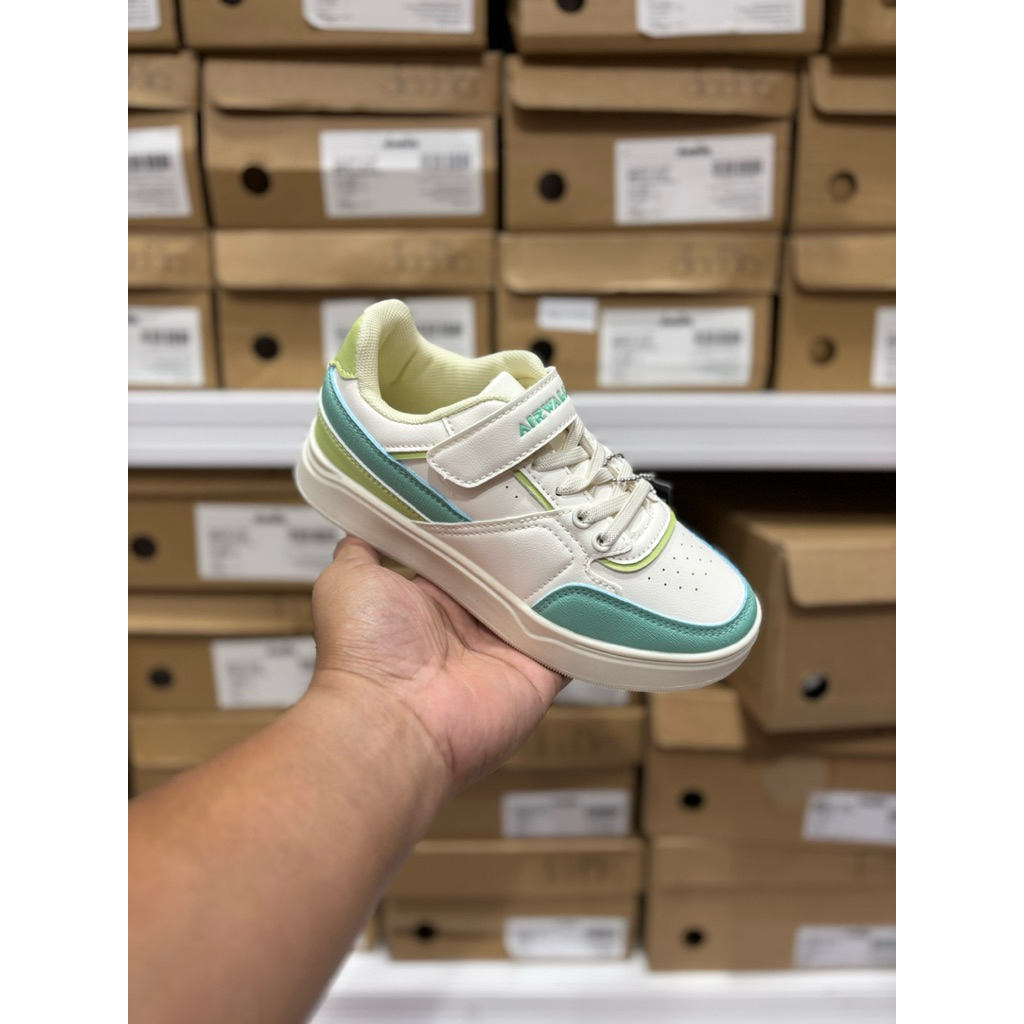 Jual SEPATU ANAK AIRWALK DYER JR BEIGE GREEN AIWXF250111H ORIGINAL BNIB ...