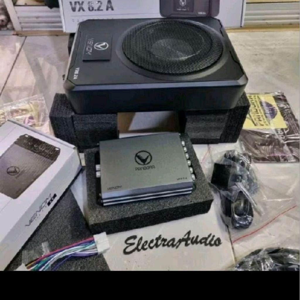 Jual paket venom DSP pandora vpr 2.4 MKII & subwoofer aktif venom Vx 8. ...