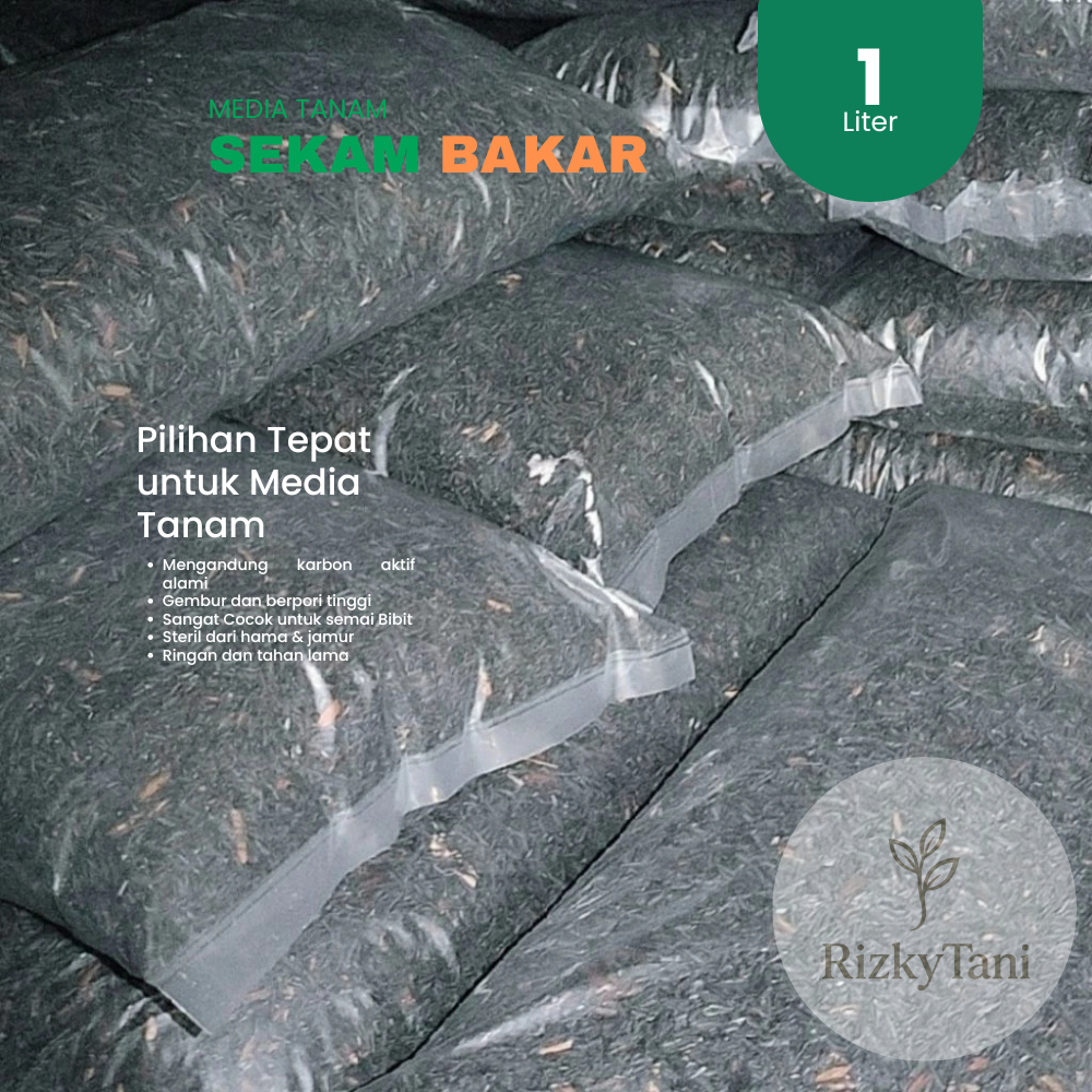 Jual Media Tanam Sekam Bakar Organik – Cocok untuk Hidroponik Pot Bunga ...