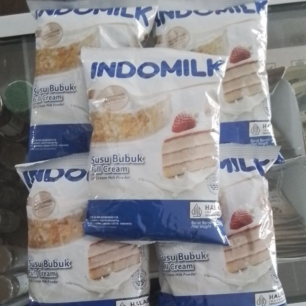 Jual Indomilk Susu Bubuk Full Cream Plain 250gr | Shopee Indonesia