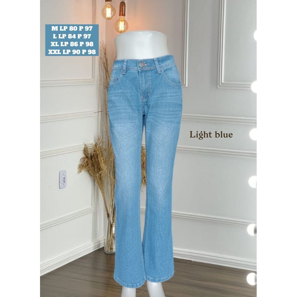 Jual cutbray jeans wanita eclo | Shopee Indonesia