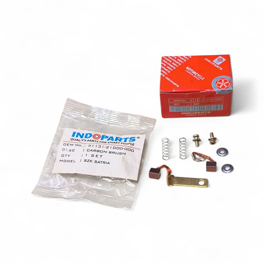 Jual Indoparts ARANG DINAMO STARTER CARBON BRUSH SATRIA 2TAK SATRIA 2T ...