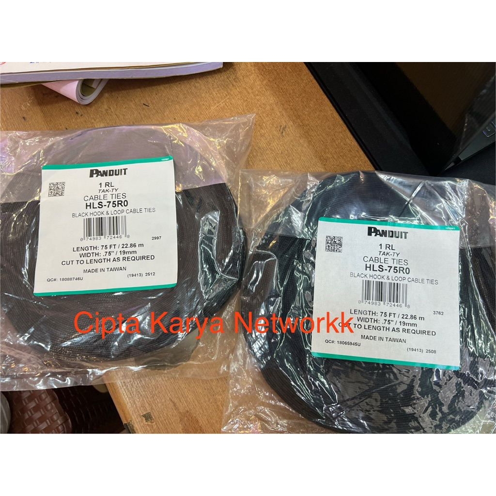 Jual Velcro Panduit HLS-75R0 75FT 19mm / VELCRO PANDUIT Lebar 19mm ...
