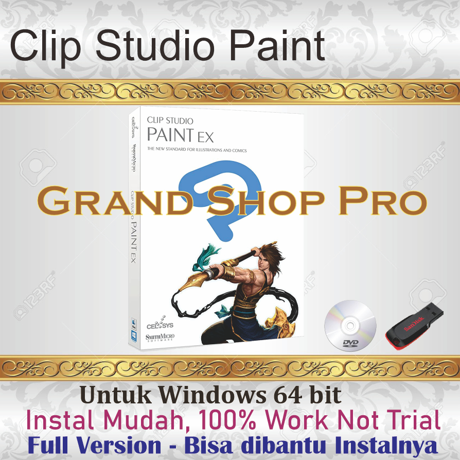 Jual Clip Studio Paint EX 4.0.3 - Full Version | Shopee Indonesia